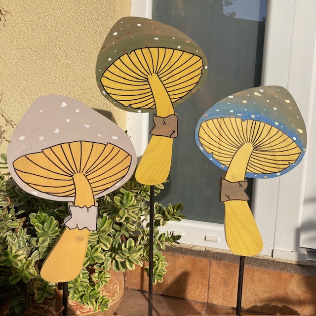 GOMBA fa dekoráció :: Kertiamfora